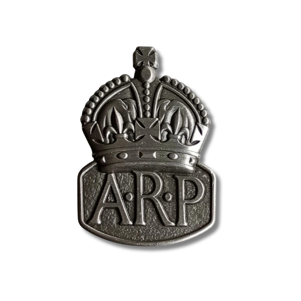 Air Raid Precautions (ARP) Replica Pin Badge – BRITISH PRIDE
