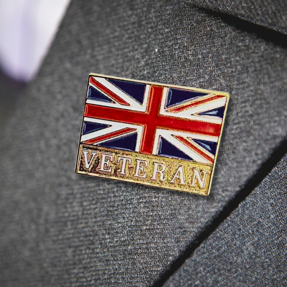 British Veteran Pin Badge – BRITISH PRIDE