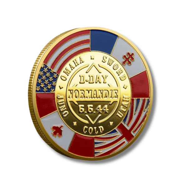 D-DAY 80th Anniversary Normandie Coin – BRITISH PRIDE