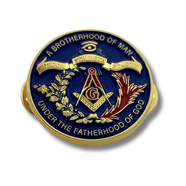 Masonic Brotherhood of Man Pin Badge – BRITISH PRIDE