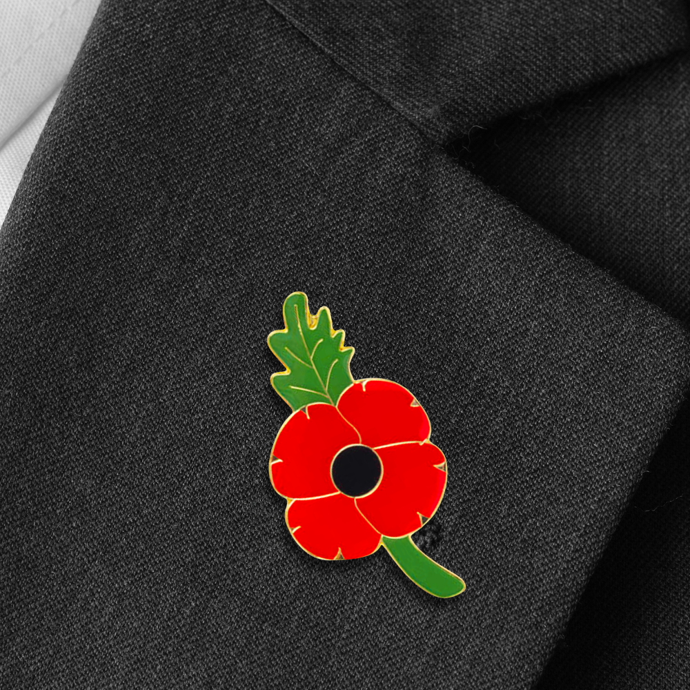 Poppy Pin Badge – BRITISH PRIDE
