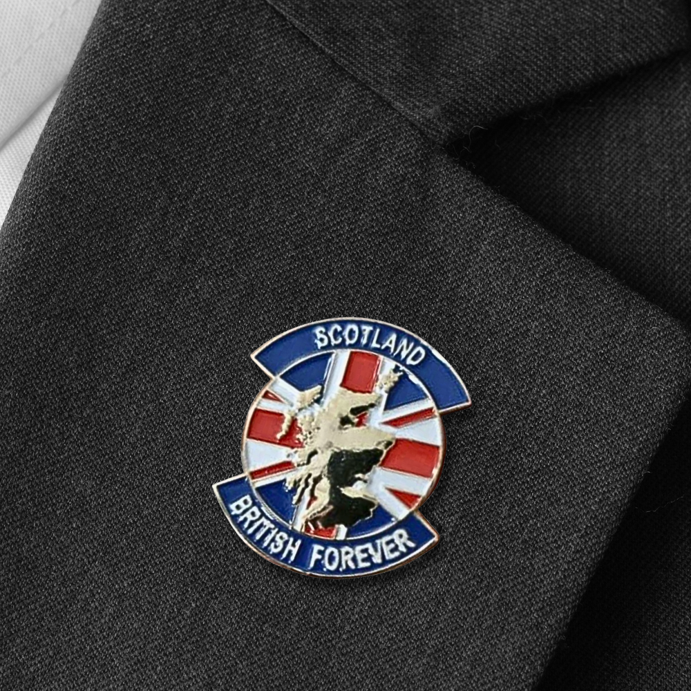 Scotland - British Forever Pin Badge – BRITISH PRIDE